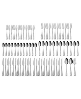 Oneida Moda 75 Piece Flatware Set - Macy's