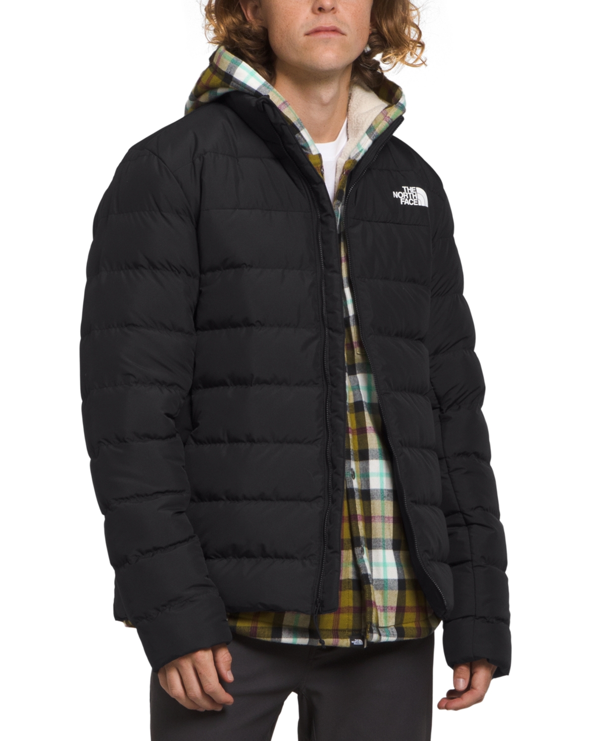 Click here for The North Face Mens Aconcagua 3 Zip-Front Puffer J... prices