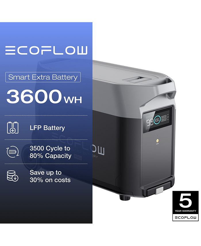 EcoFlow DELTA Pro Smart Extra Battery - Macy's