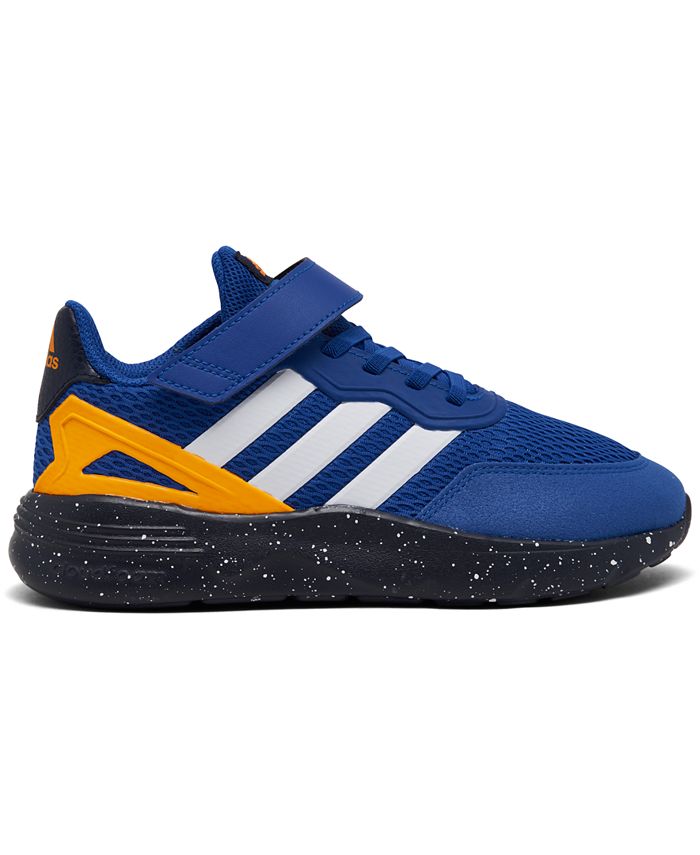 adidas Little Boys Nebzeb Adjustable Straps Casual Sneakers from Finish ...