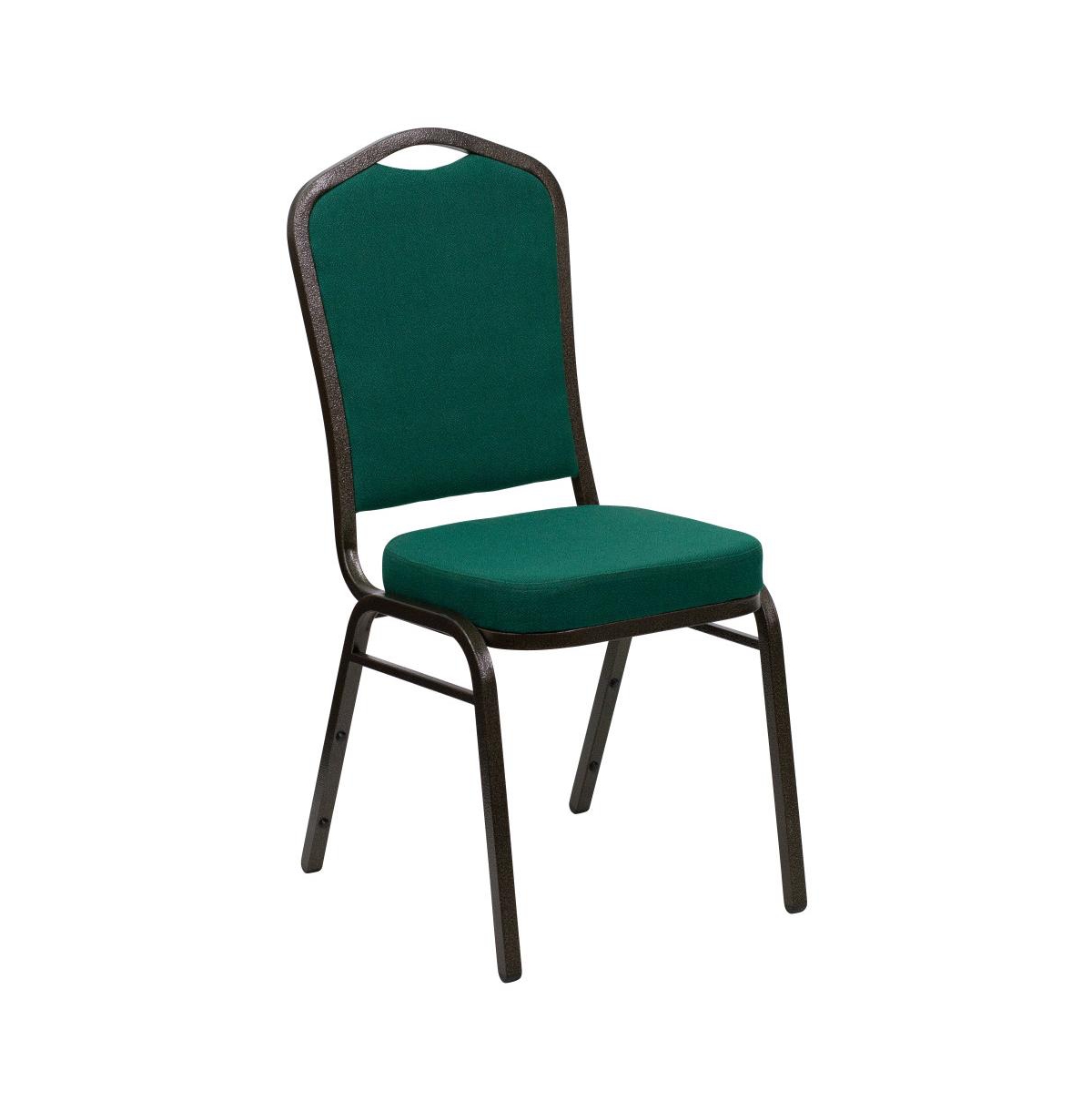 Click here for Crown Back Stacking Banquet Dining Chair - Green f... prices