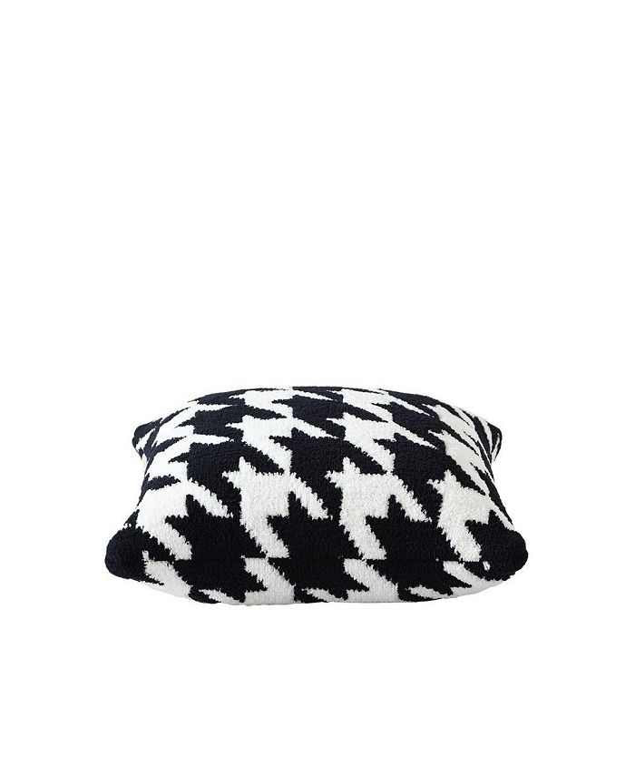 SUNDAY CITIZEN Houndstooth Decorative Pillow, 20" x 20" - Macy's