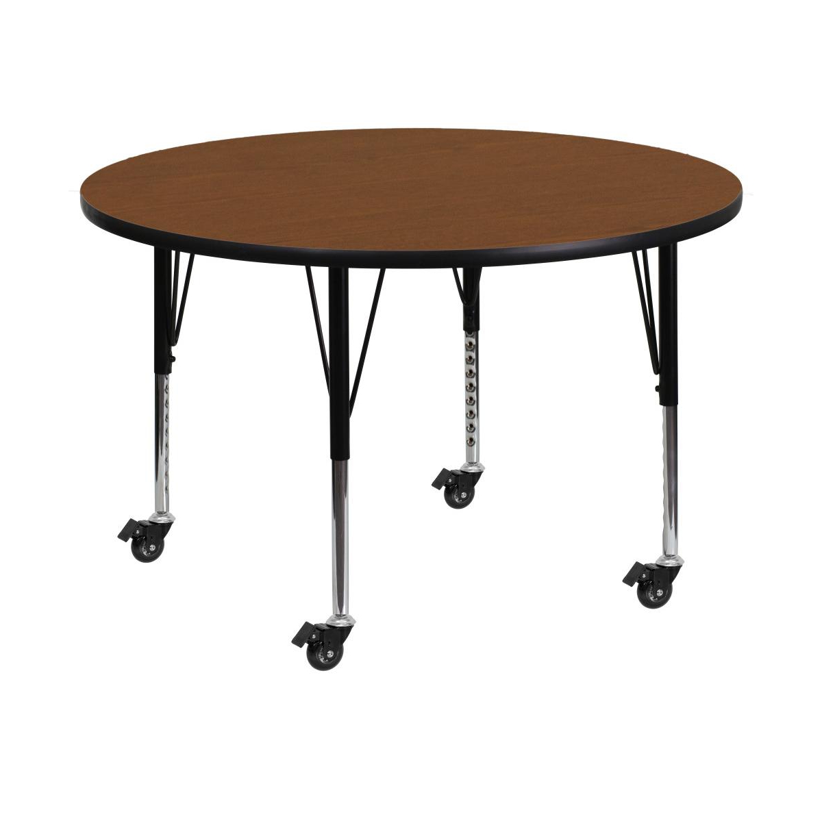 Click here for Emma+Oliver Mobile 42 Round Hp Laminate Adjustable... prices