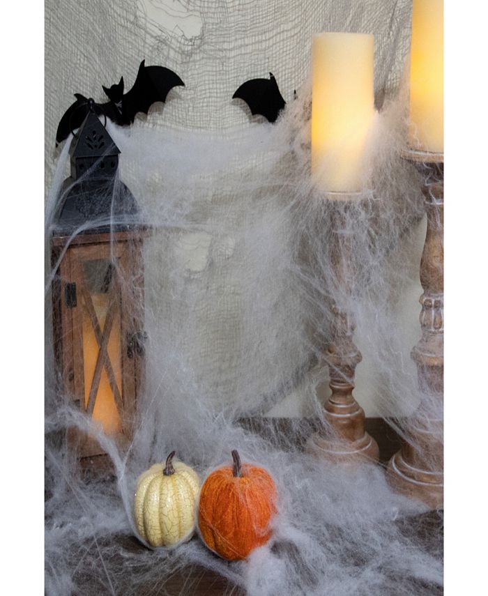 Northlight 10" Stretchable Spider Web Halloween Decoration - Macy's