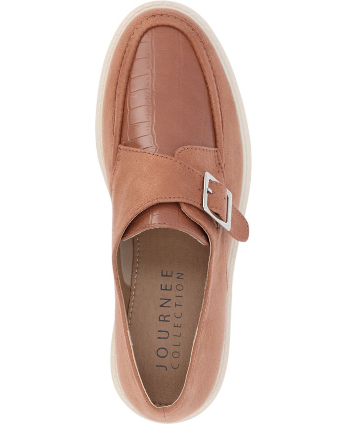 Journee Collection Women's Azula Almond Toe Loafers - Macy's