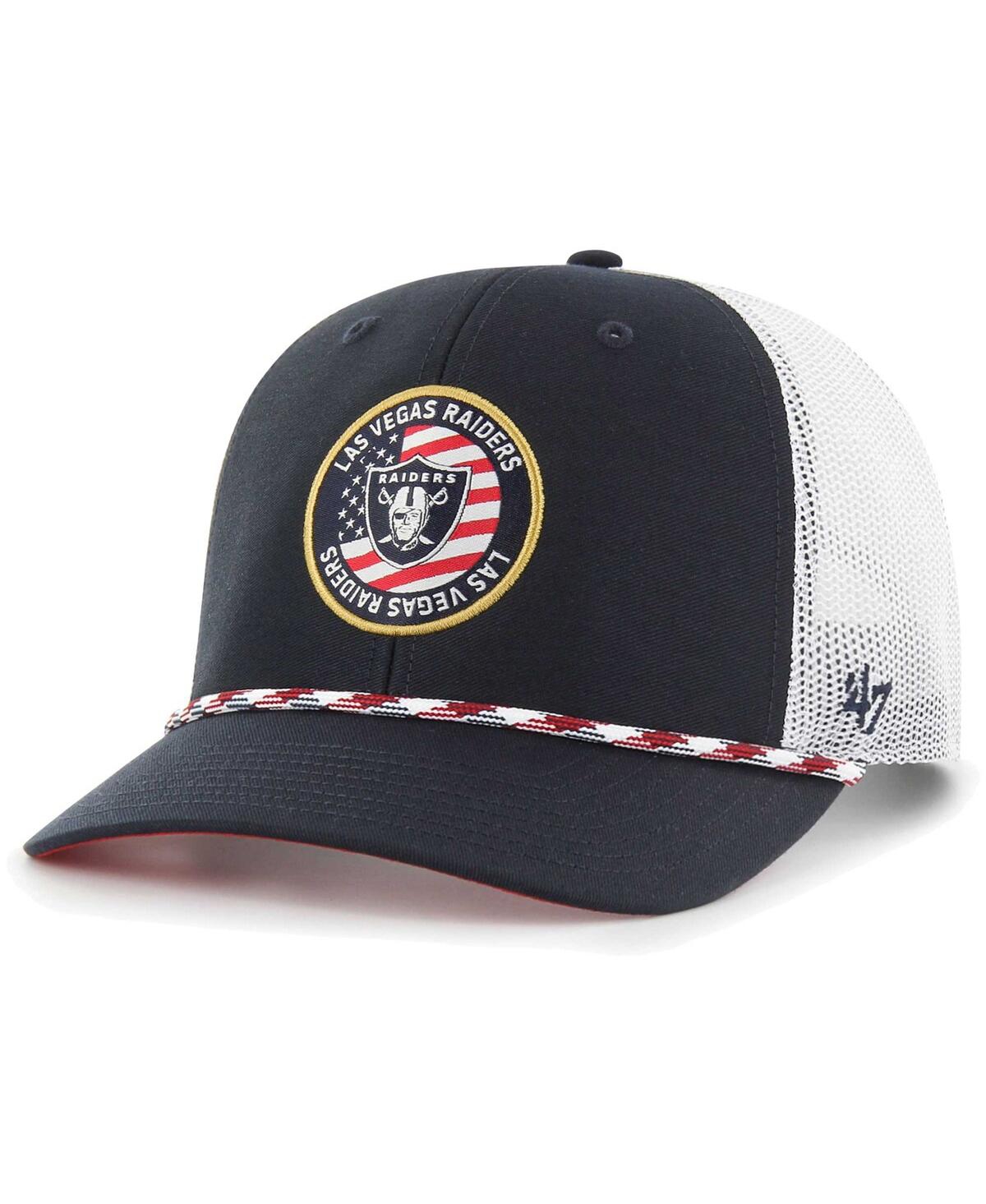 Click here for Mens 47 Brand Navy  White Las Vegas Raiders Union... prices