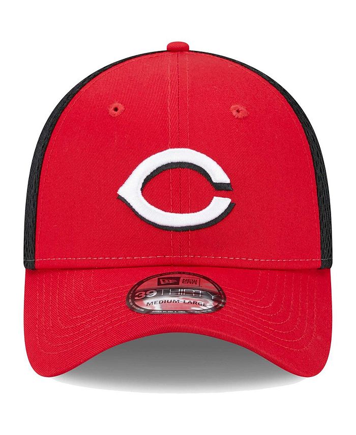 New Era Men's Red Cincinnati Reds Team Neo 39THIRTY Flex Hat - Macy's