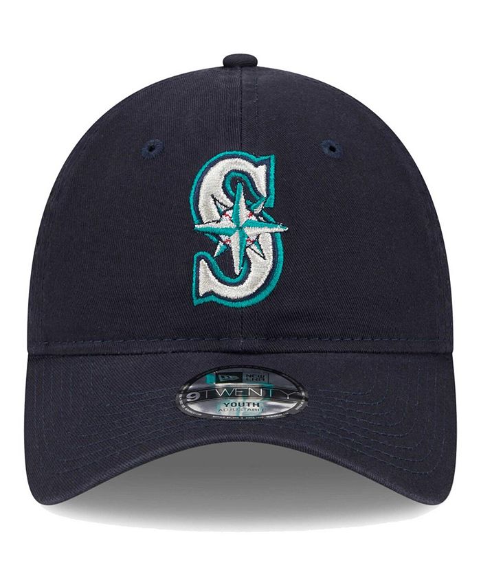 New Era Little Boys and Girls Navy Seattle Mariners Team 9TWENTY ...