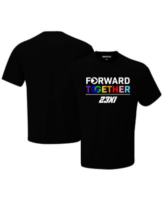 Men's and Women's Checkered Flag Sports Black 23XI Racing Forward ...