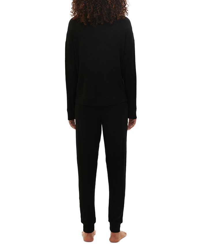 GAP GapBody Women's 2-Pc. Packaged Long-Sleeve Jogger Pajamas Set - Macy's