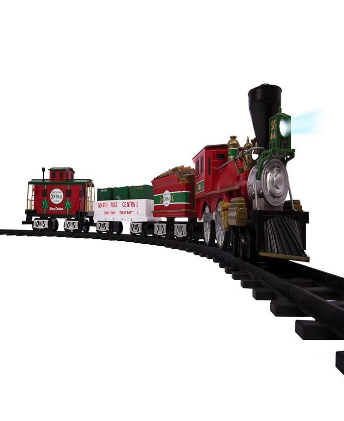 Lionel North Pole Central Battery-Operated Ready to Play Train Set with ...