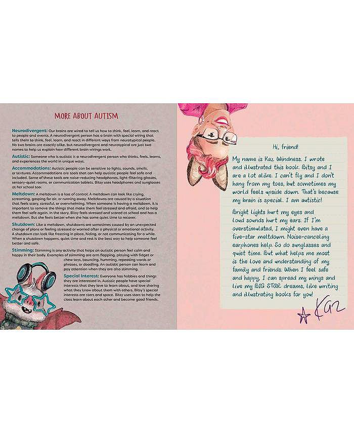 Barnes & Noble Bitsy Bat, School Star by Kaz Windness - Macy's