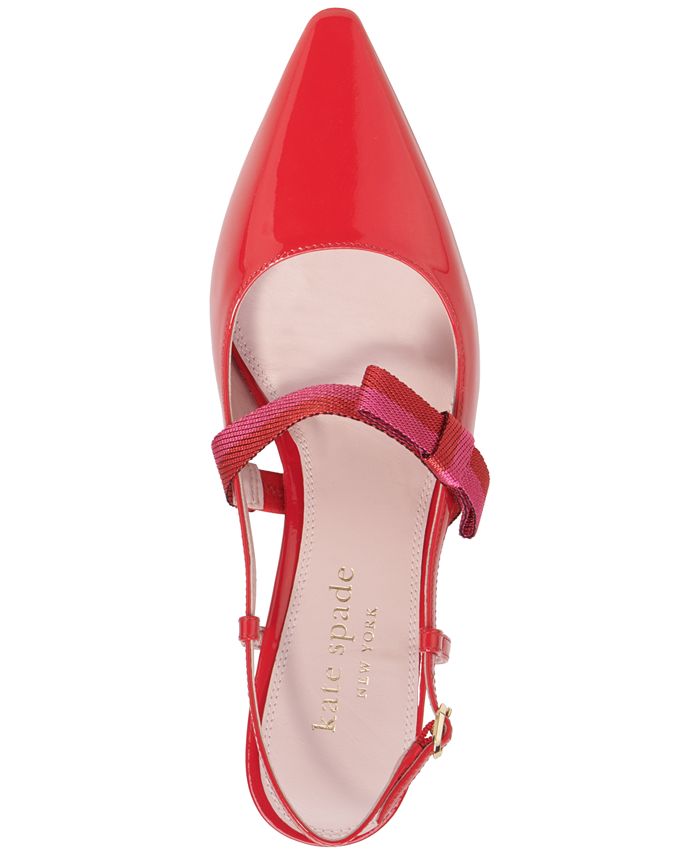 kate spade new york Women's Maritza Pointed Slingback Pumps - Macy's