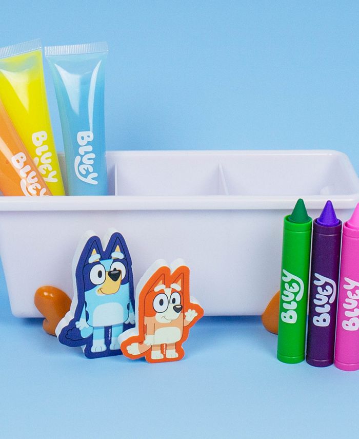 Bluey Creative Bath Coloring Set, 10 Piece - Macy's