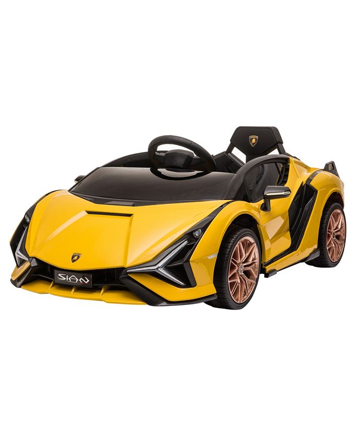Best Ride on Cars Lamborghini Sian 12V Powered Rideon - Macy's