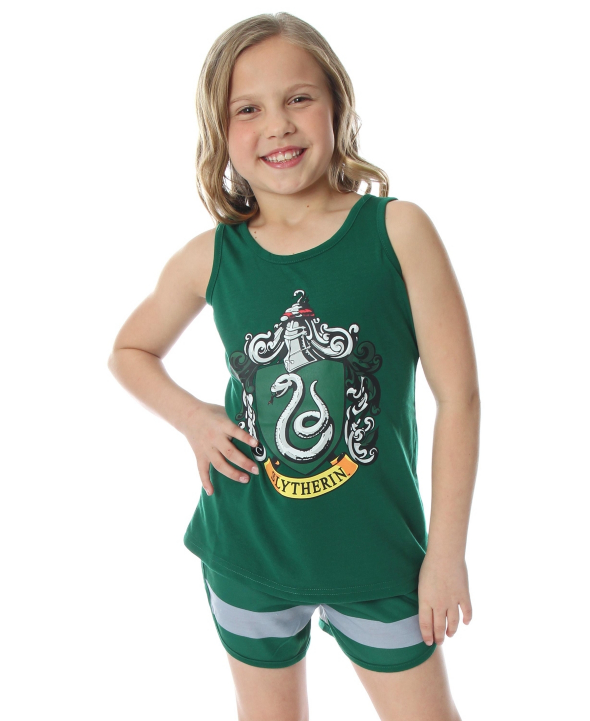 Click here for Harry Potter Girls Hogwarts House Crest Racerback... prices