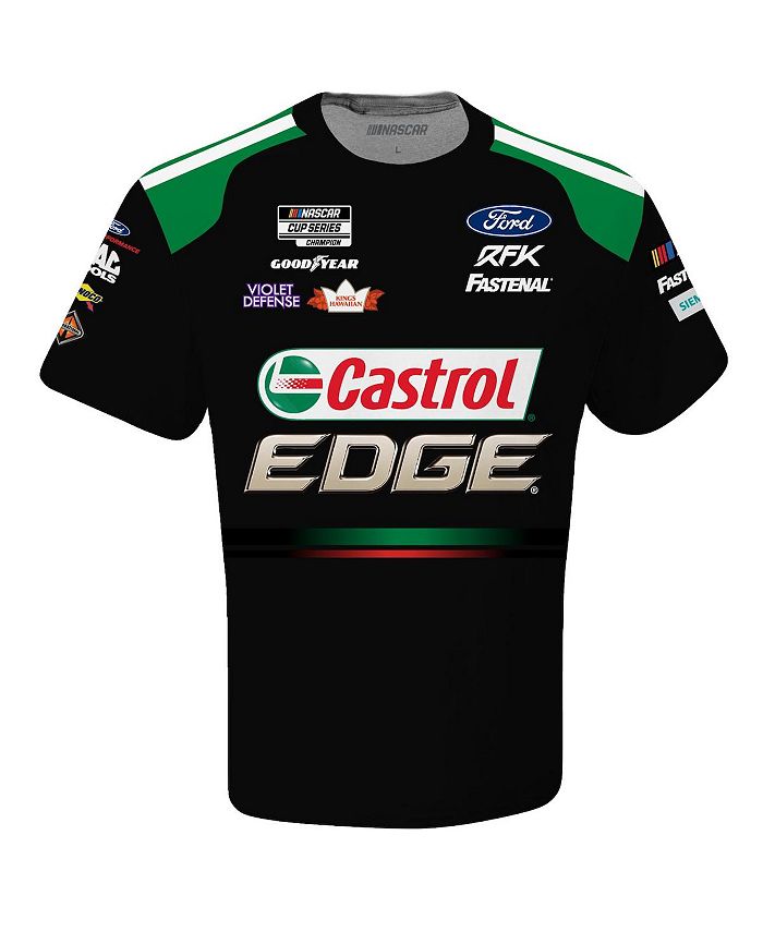 Rfk Racing Men's Black Brad Keselowski Castrol Edge Sublimated Uniform ...