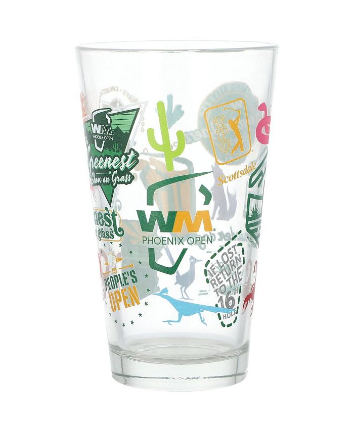Atlantic Group Distribution WM Phoenix Open 16 Oz Scatter Pint Glass ...