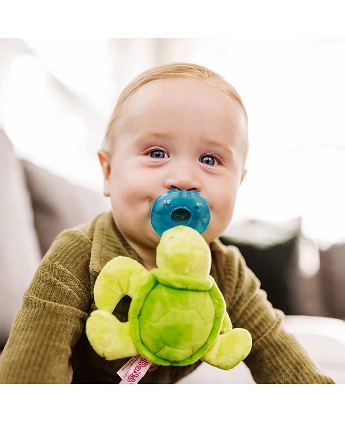 Wubbanub Baby 0 to 6m Pacifier - Green Turtle - Macy's