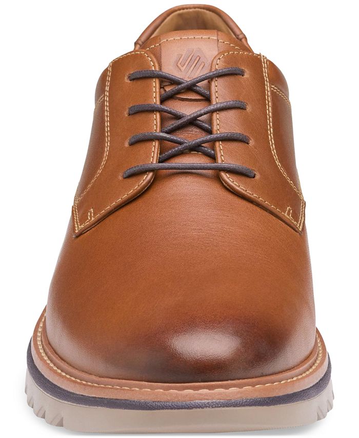 Johnston & Murphy Men's Braydon Plain Toe Hybrid Dress Oxford Shoes ...