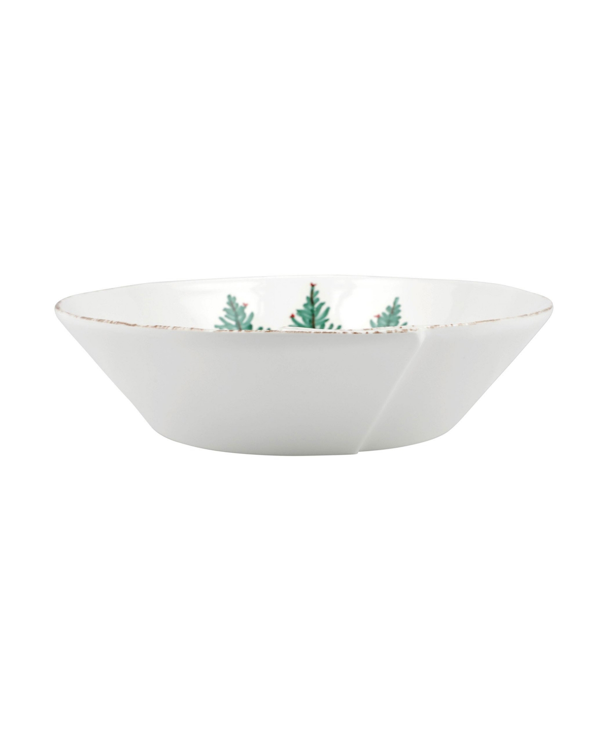 Click here for Vietri Melamine Lastra Holiday Large Shallow Servi... prices