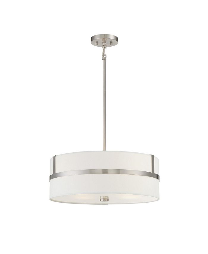 Trade Winds Lighting 4-Light Pendant Light - Macy's