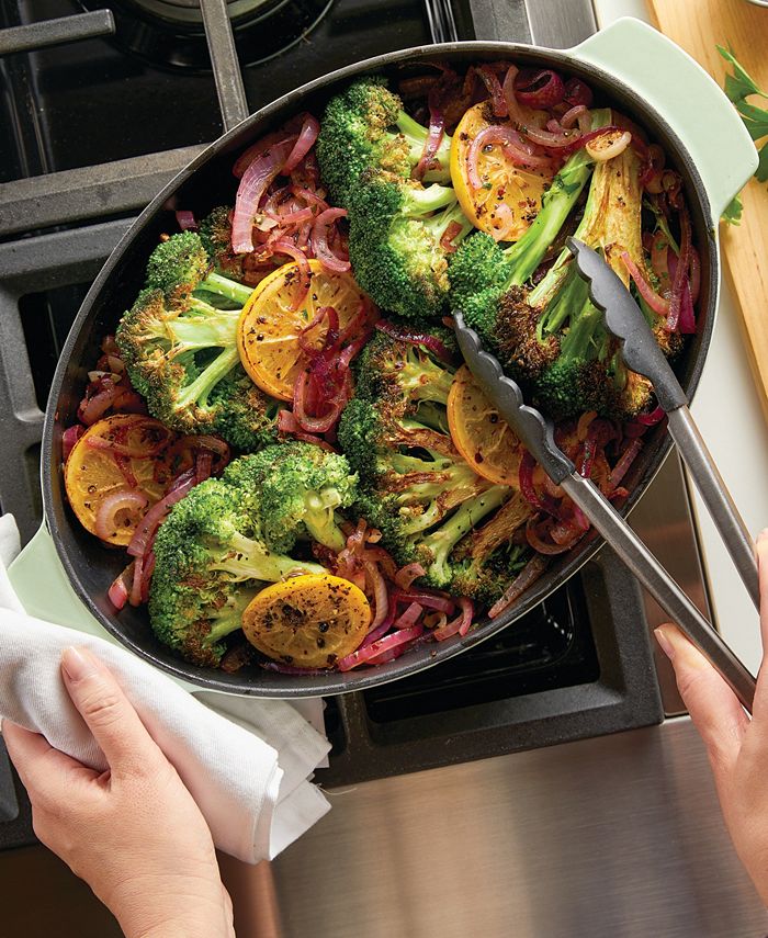 KitchenAid Enameled Cast Iron 2.5 Quart Au Gratin Roasting Pan - Macy's