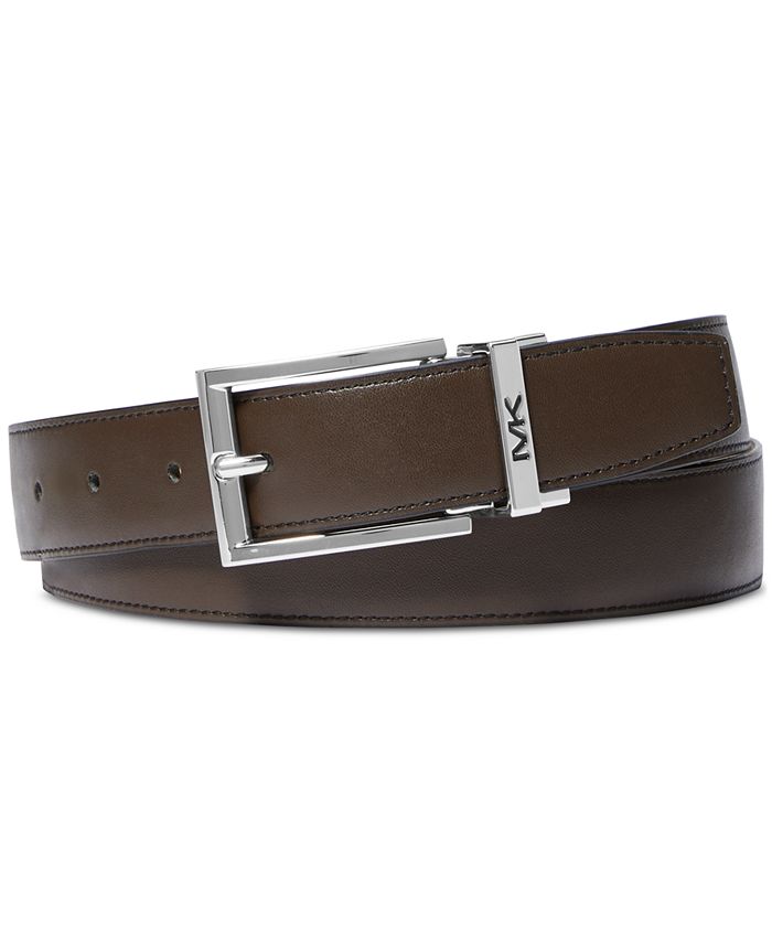 Michael Kors Men's Reversible Leather Belt - Macy's