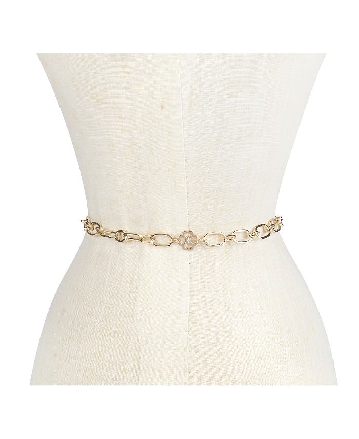 kate spade new york Spade Flower Chain Belt - Macy's