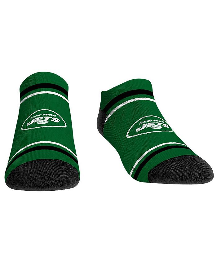 Rock 'Em Men's and Women's Socks New York Jets Logo Lines Ankle Socks ...