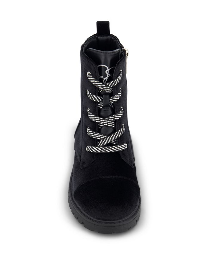 Jessica Simpson Little Girls Daria Stretch Moto Boots - Macy's