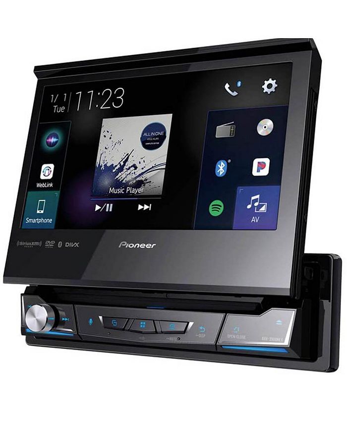 Pioneer 7 inch Single DIN Multimedia DVD Receiver - Macy's