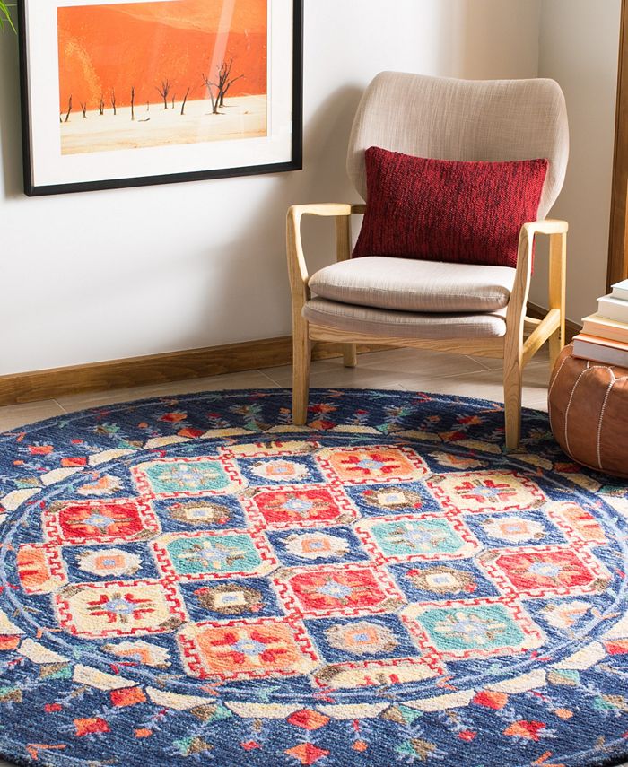 Safavieh Aurora APN515 9' x 9' Round Area Rug - Macy's