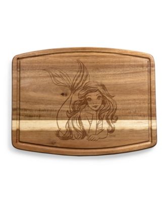 Disney's Little Mermaid Ovale Acacia Cutting Board - Macy's