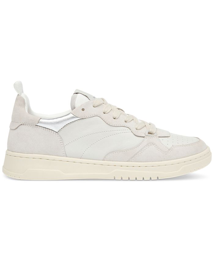 Steve Madden Women's Everlie Platform Lace-Up Court Sneakers - Macy's