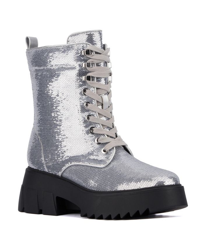 Fashion To Figure Women's Odessa Sequin Boot - Wide Width - Macy's