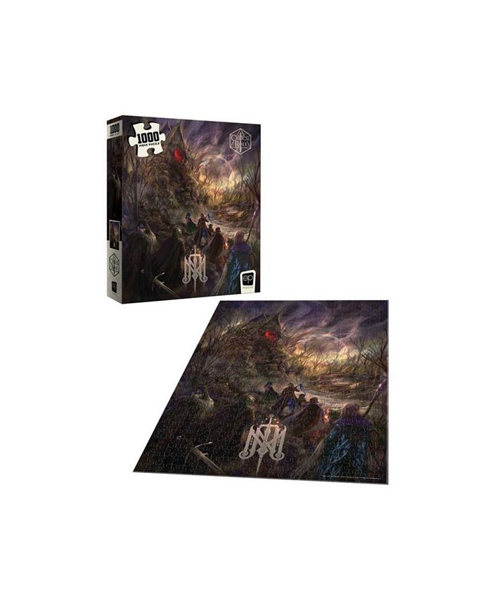 USAopoly Critical Role Mighty Nein Isharnai's Hut 1000 Piece Puzzle ...