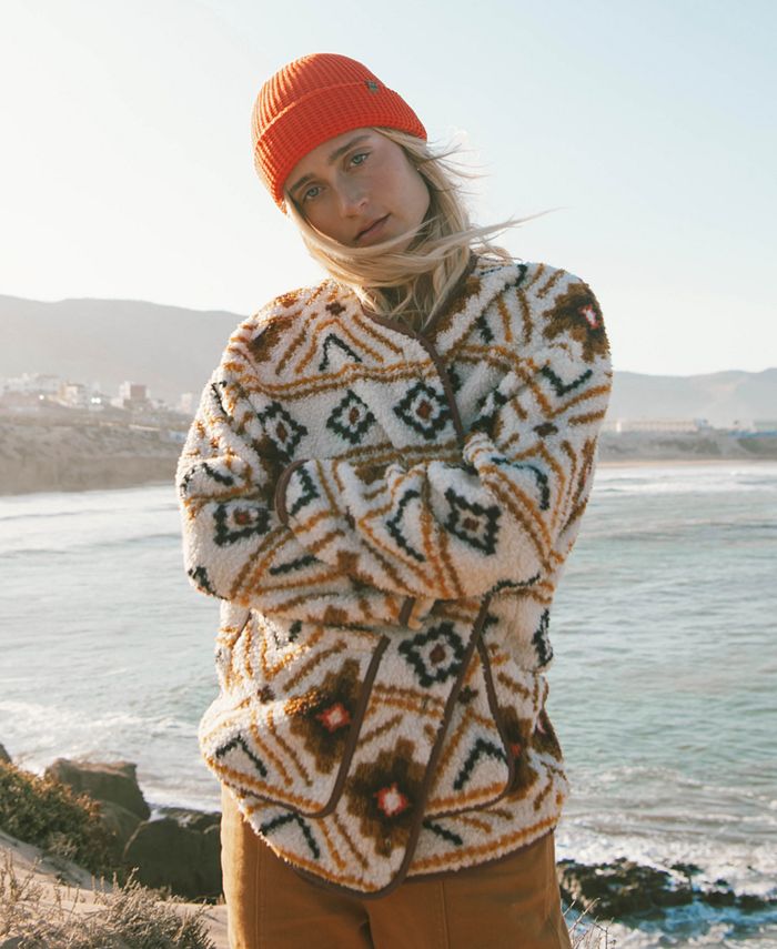 Billabong Juniors' Alta Solid Slouchy Knit Beanie Hat - Macy's