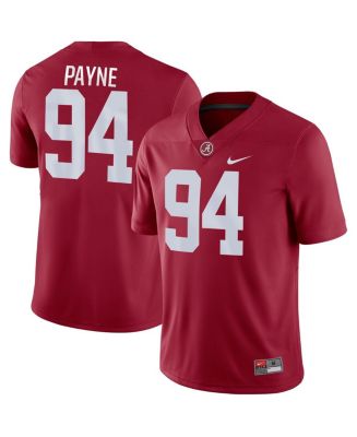 Men's Nike Da'Ron Payne Crimson Alabama Crimson Tide Game Jersey - Macy's