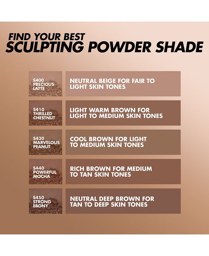 MAKE UP FOR EVER Artist Longwear Skin-Fusing Contour Powder - Macy's