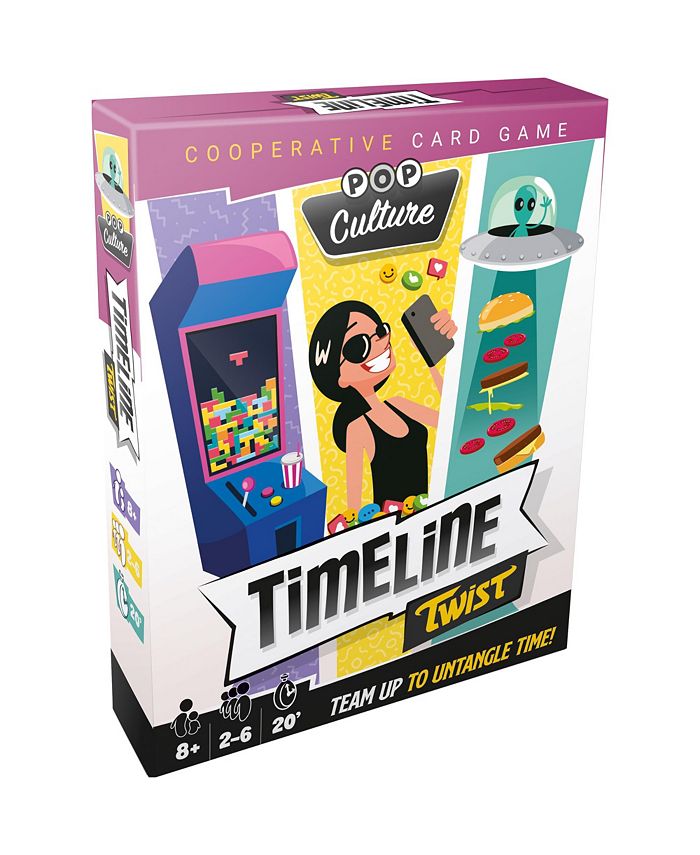 Asmodee North America, Inc. Zygomatic Timeline Twist Pop Culture Card ...