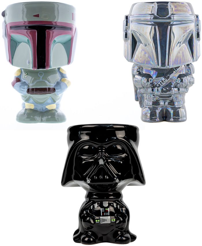 Star Wars Galerie Collectors Goblet Set with Cocoa, 3 Piece - Macy's