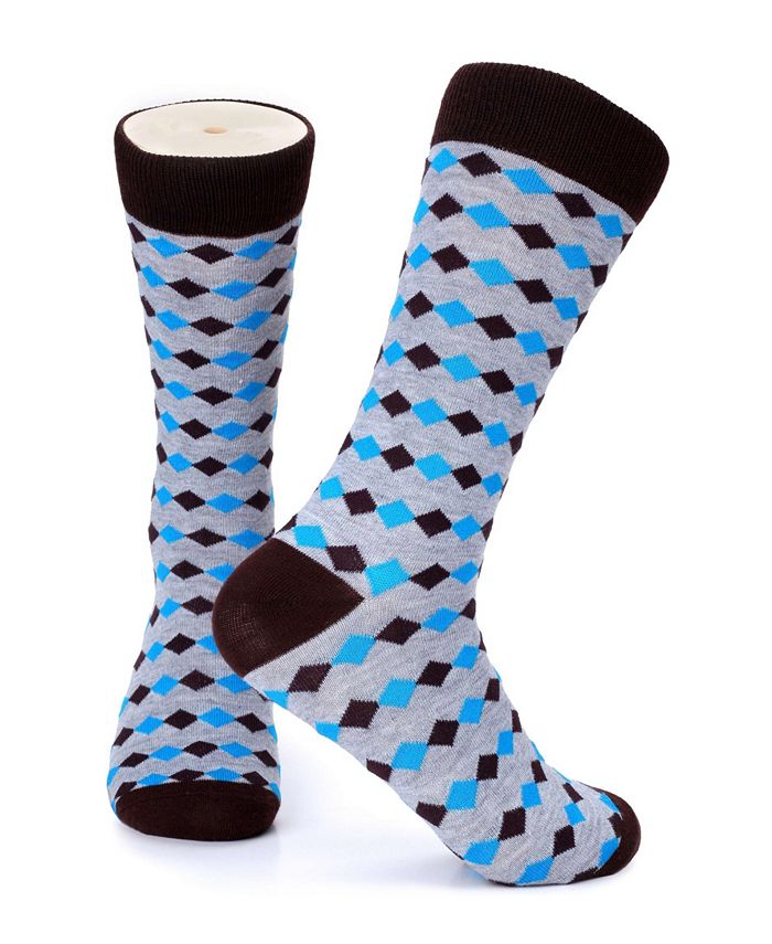 Gallery Seven Men's Classy Colorful Dress Socks 6 Pack - Macy's