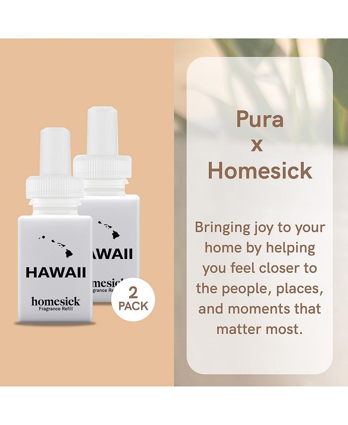 Pura Homesick Home Scent Refill - Hawaii - Smart Home Air Diffuser ...