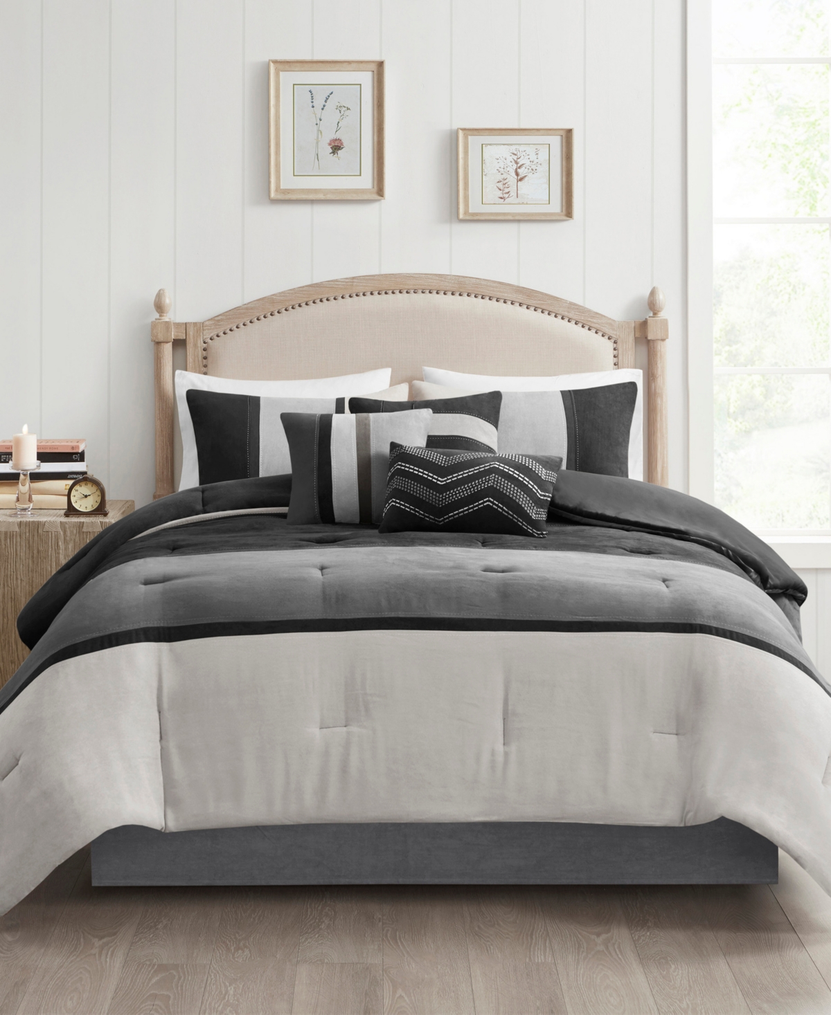 Click here for Madison Park Palisades 7-Pc. Comforter Set  Califo... prices