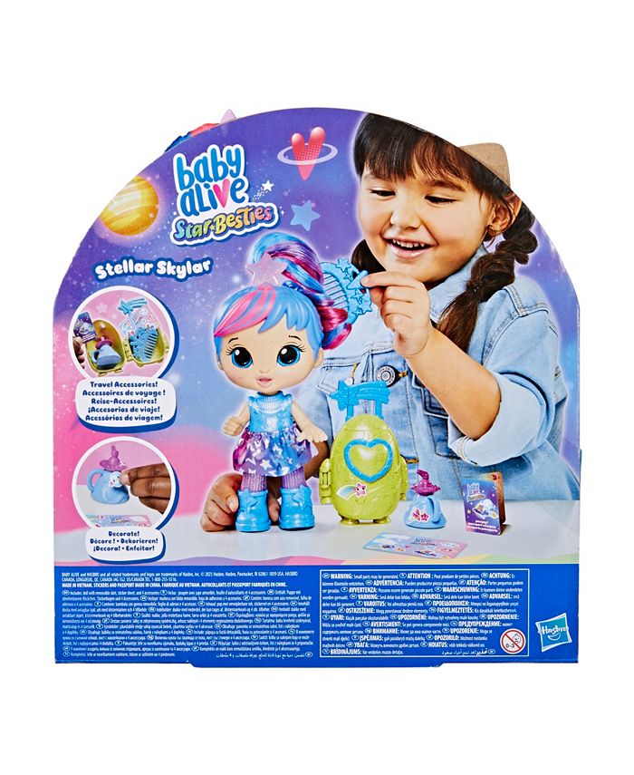 Baby Alive Star Besties Doll, Stellar Skylar - Macy's