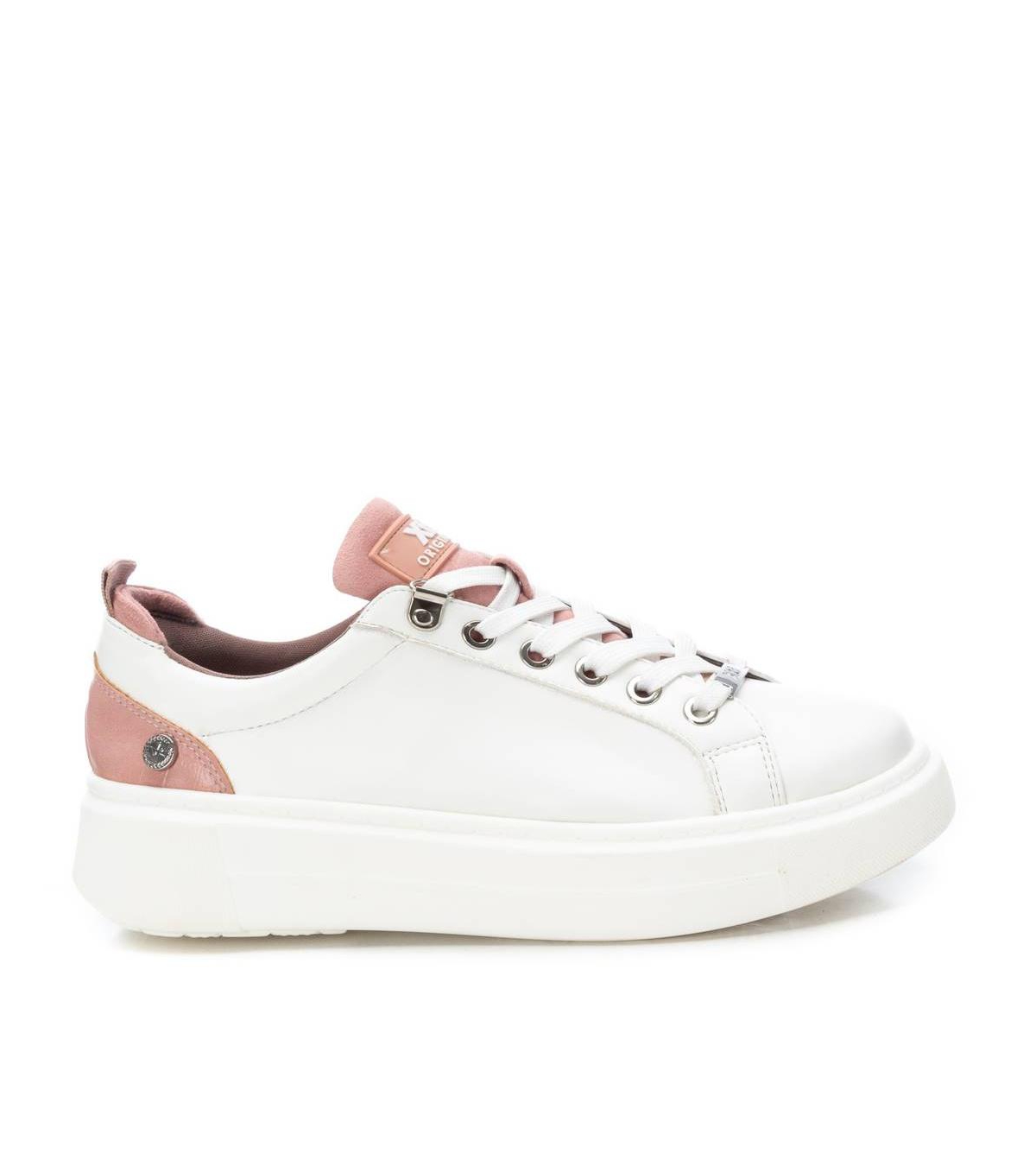 Click here for Xti Womens Casual Sneakers By White With Pink Acce... prices