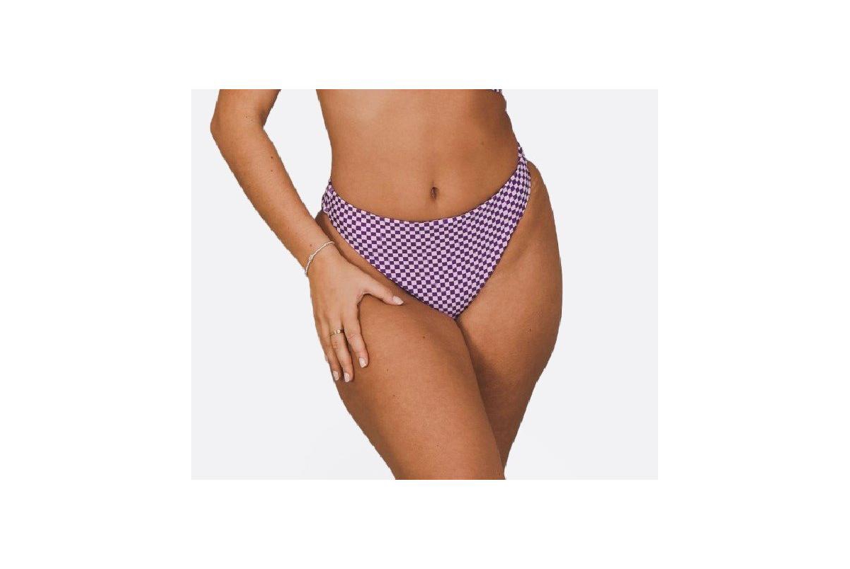 Click here for Oosc Womens Checkmate Mile High Bikini Bottoms - M... prices