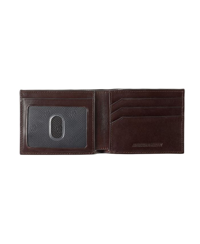 Johnston & Murphy Men's Hudson Etched Billfold Wallet - Macy's
