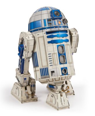Spin Master Toys & Games 4D Build, Star Wars R2-D2 Cardstock Model Kit ...